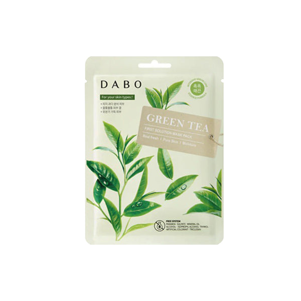 DABO Green Tea Sheet Mask – Nokkhotro