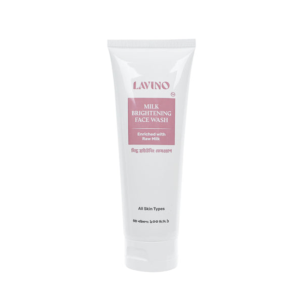 Shop Lavino Milk Brightening Face Wash Online in Bangladesh - Nokkhotro